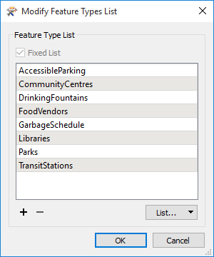 Modifying Feature Types to Read
