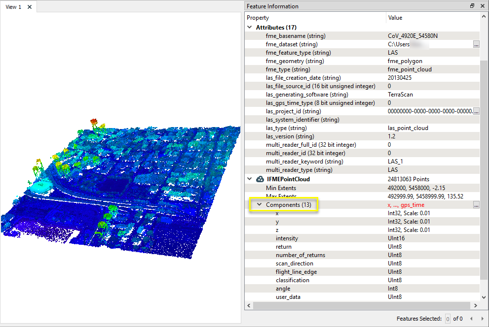 PointCloudStatisticsCalculator