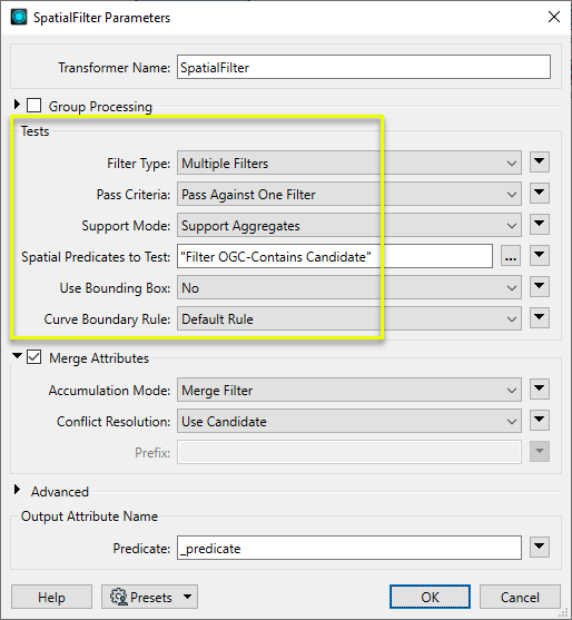 SpatialFilter