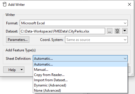 Tips for Adding and Managing Feature Types