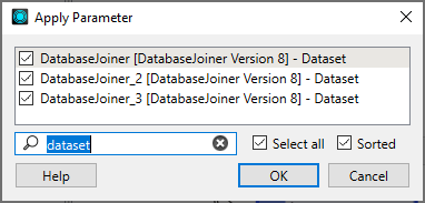 Setting to a Published Parameter
