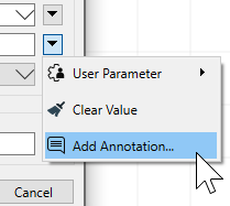 Annotating Parameters